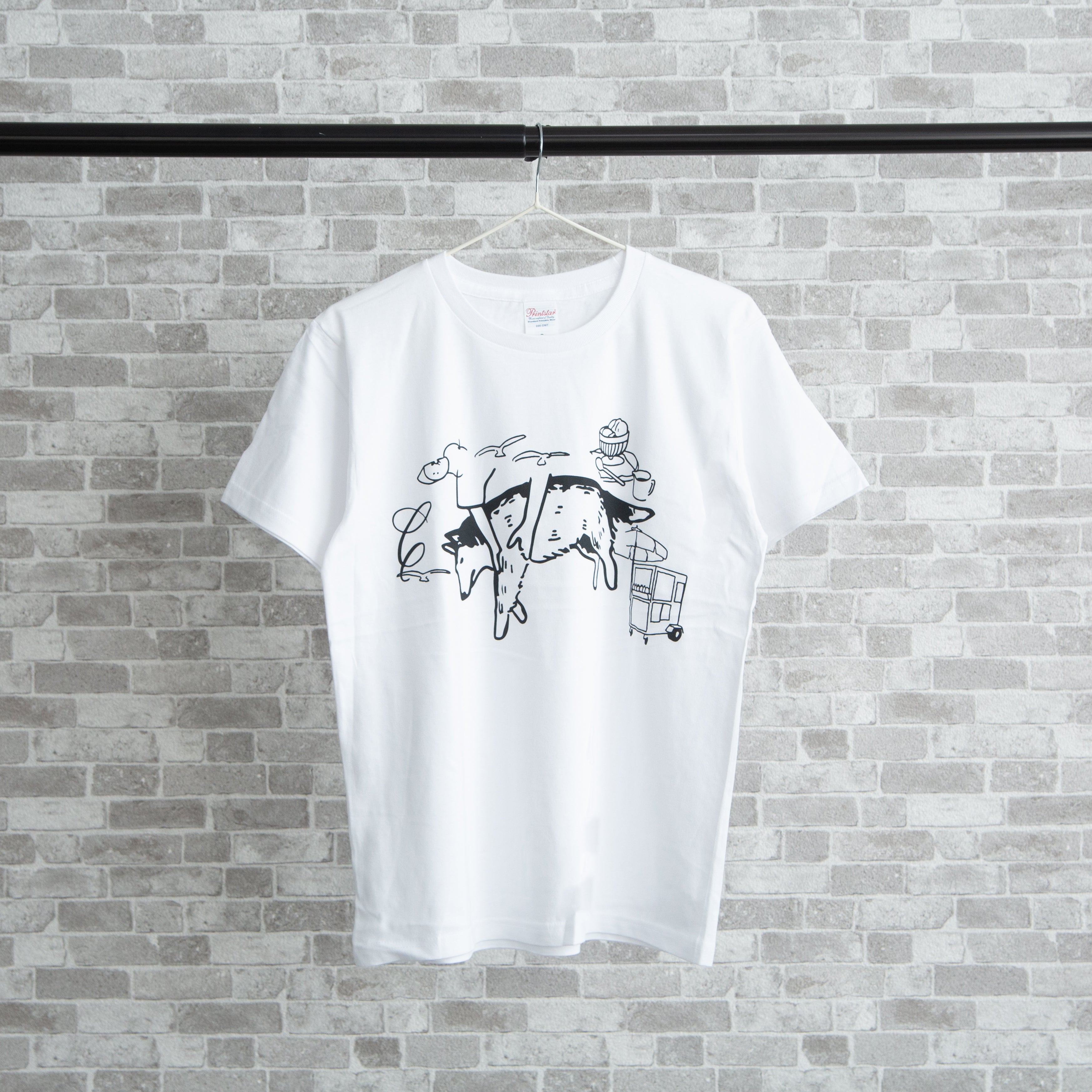 介護Tシャツ（白） – 動物理学リハビリ国際協会 APRIA